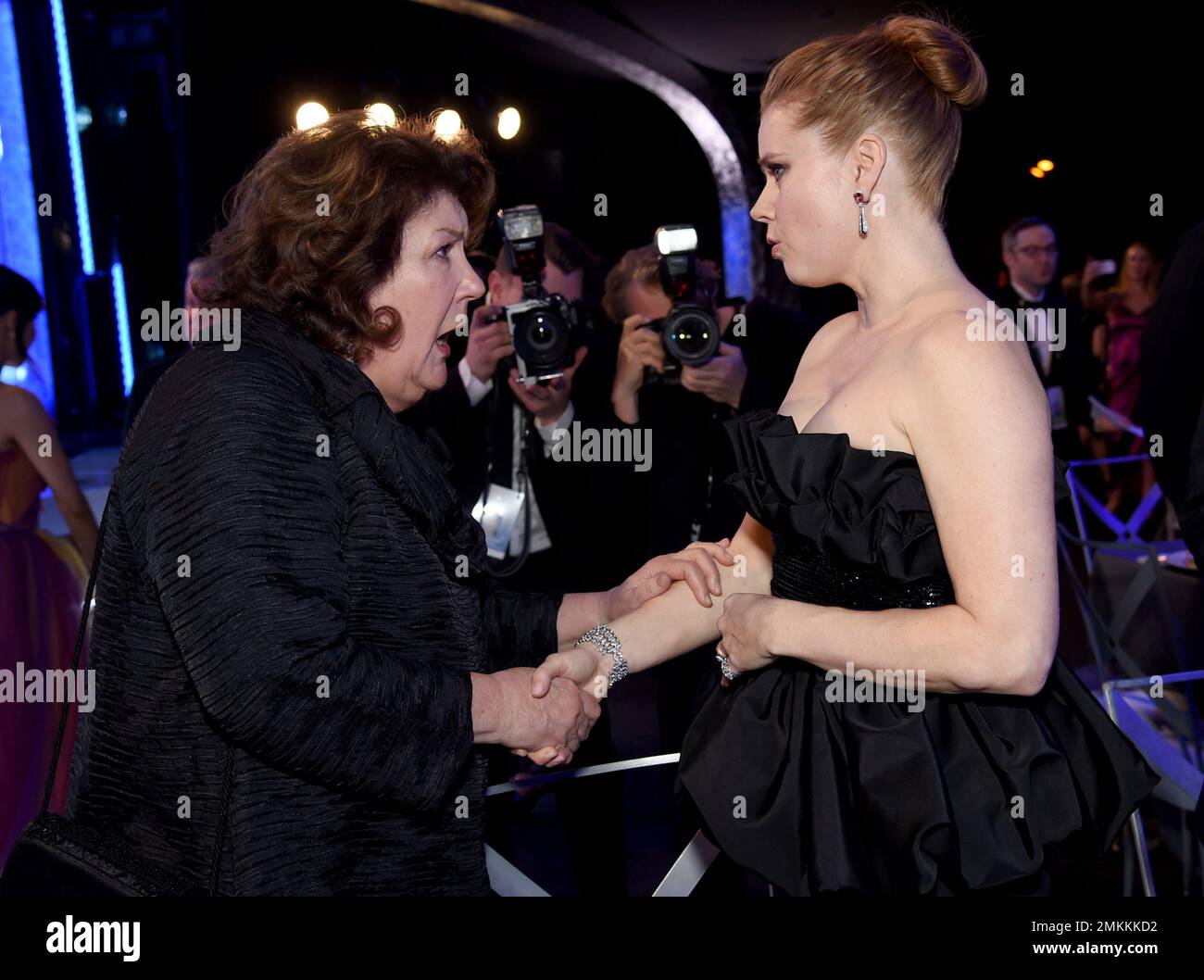 Margo Martindale, left, and Amy Adams attend the 25th annual Screen ...