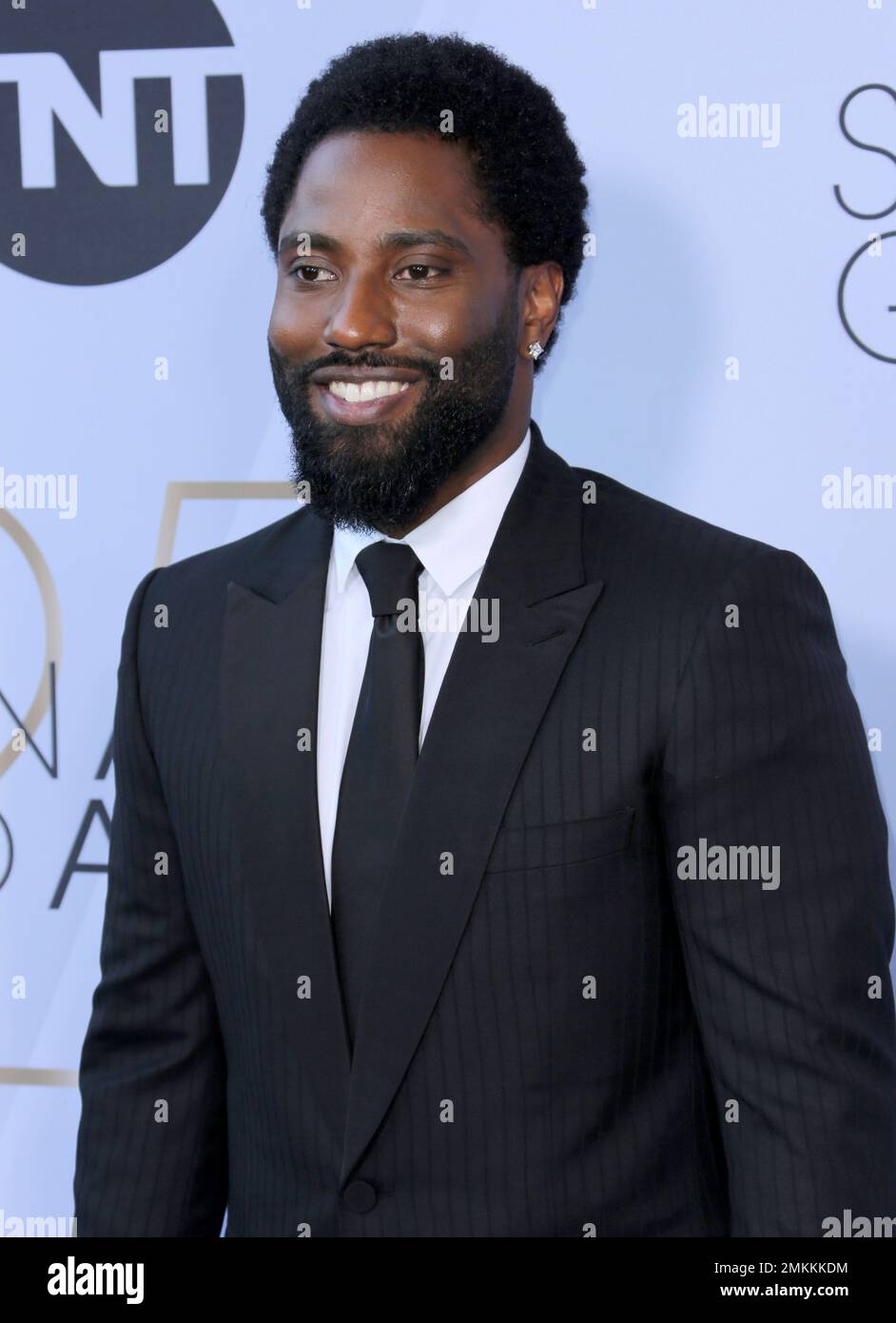 John David Washington arrives at the 25th annual Screen Actors Guild ...