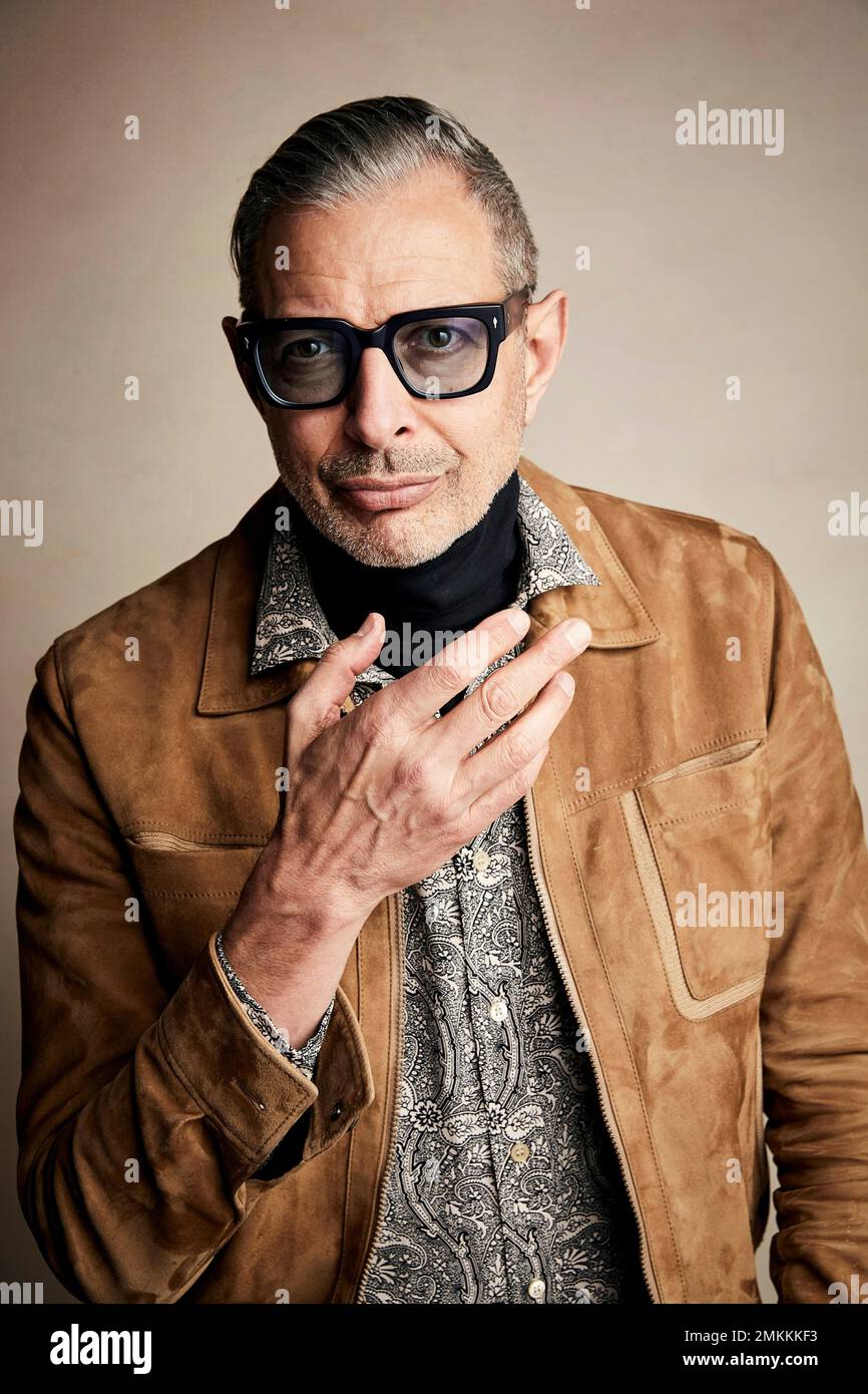 Jeff Goldblum poses for a portrait to promote the film "The Mountain ...