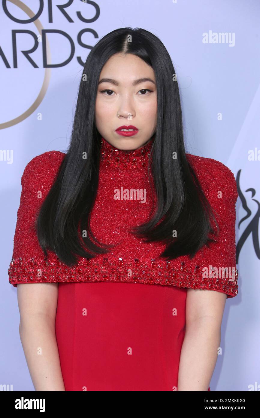 Awkwafina Arrives At The 25th Annual Screen Actors Guild Awards At The