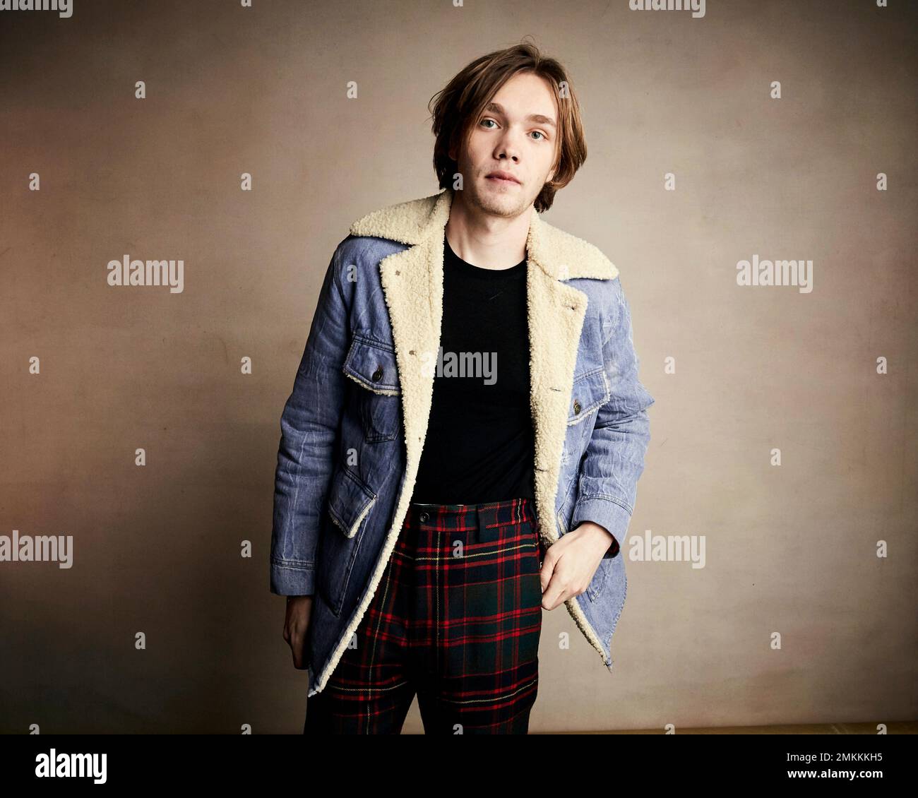 Charlie Plummer poses for a portrait to promote the film "Share" at the ...