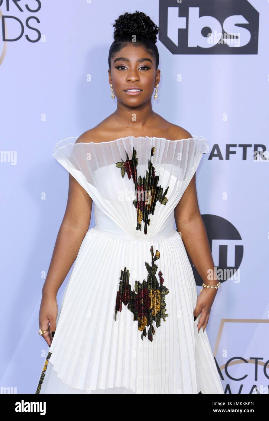 Lyric Ross arrives at the 25th annual Screen Actors Guild Awards at the ...
