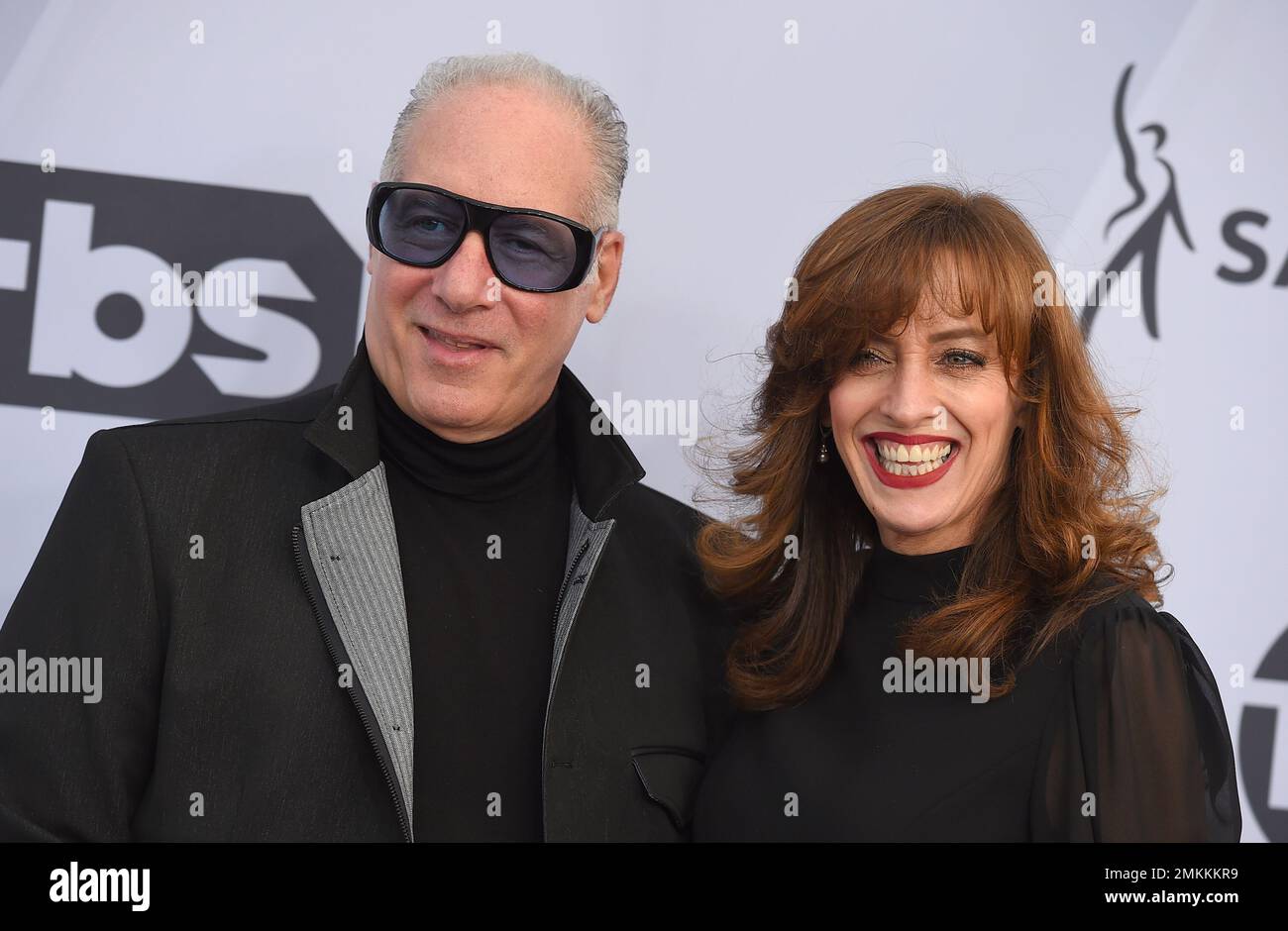 Andrew Dice Clay, left, and Eleanor J. Kerrigan arrive at the 25th ...