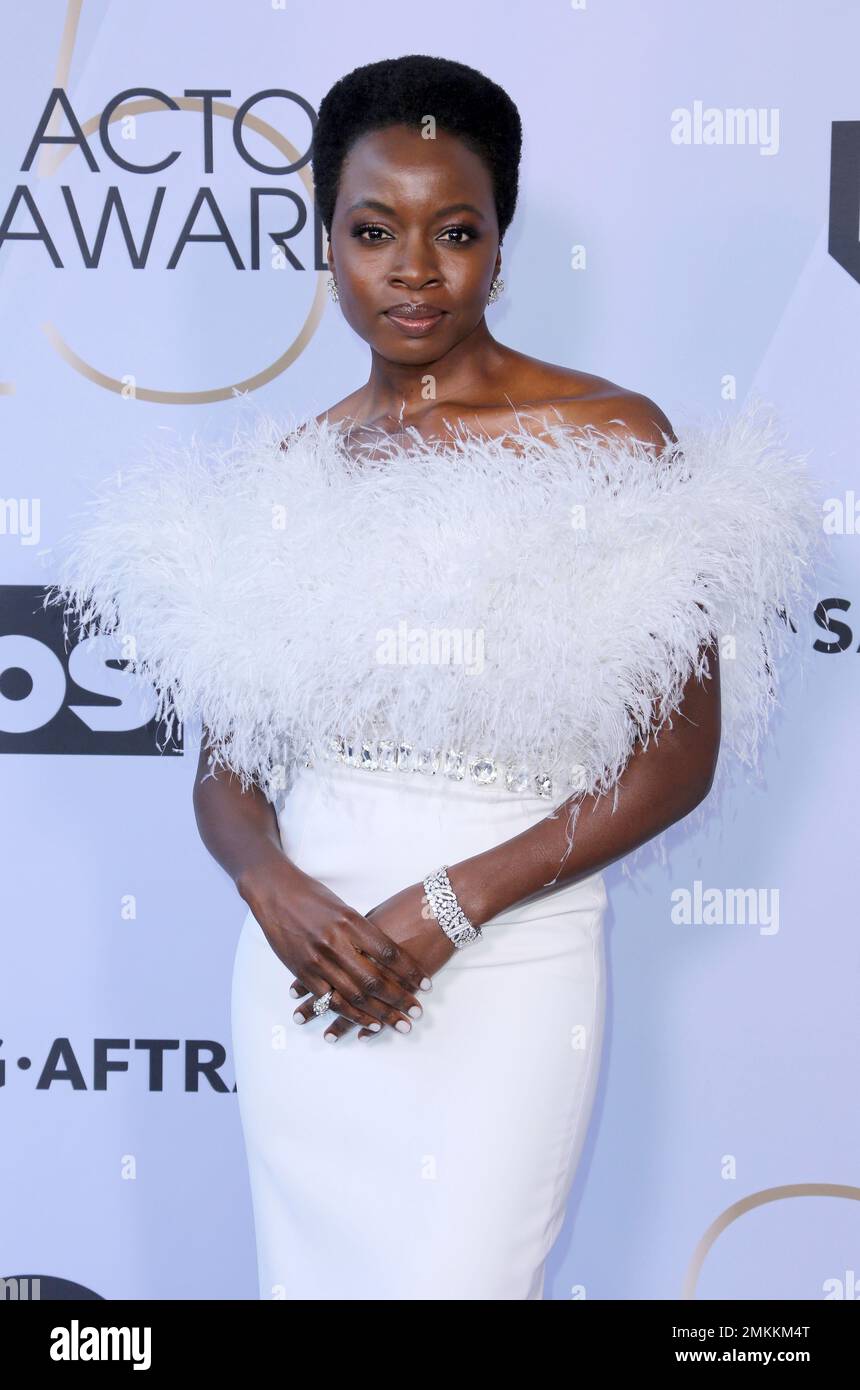 Danai Gurira arrives at the 25th annual Screen Actors Guild Awards at ...