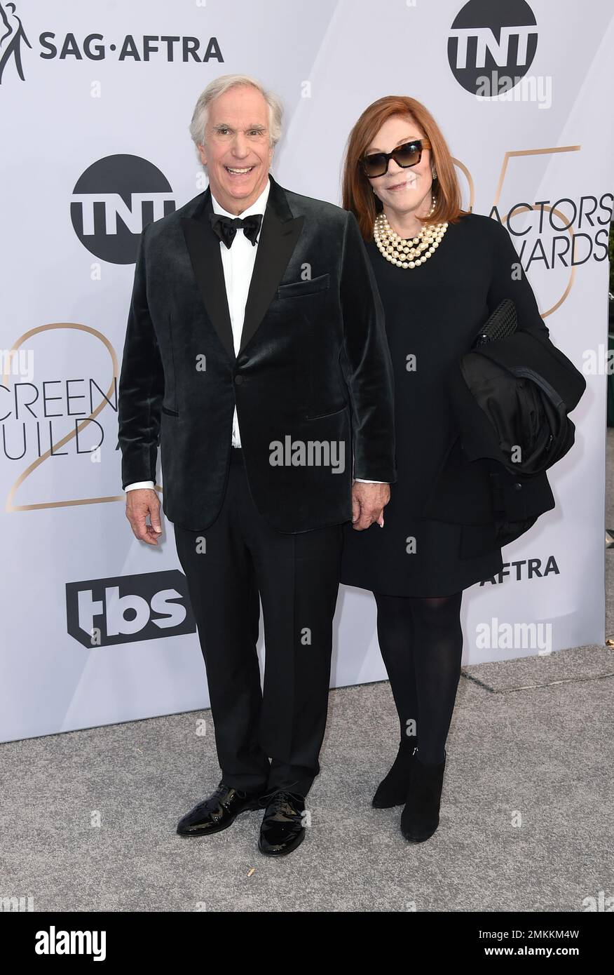 Henry Winkler, left, and Stacey Weitzman arrive at the 25th annual ...