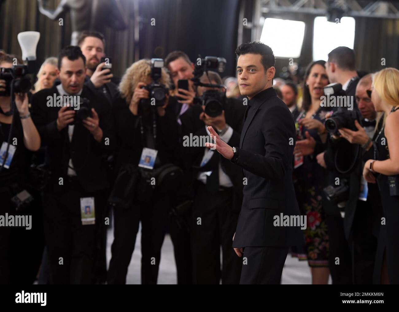 Rami Malek arrives at the 25th annual Screen Actors Guild Awards at the ...