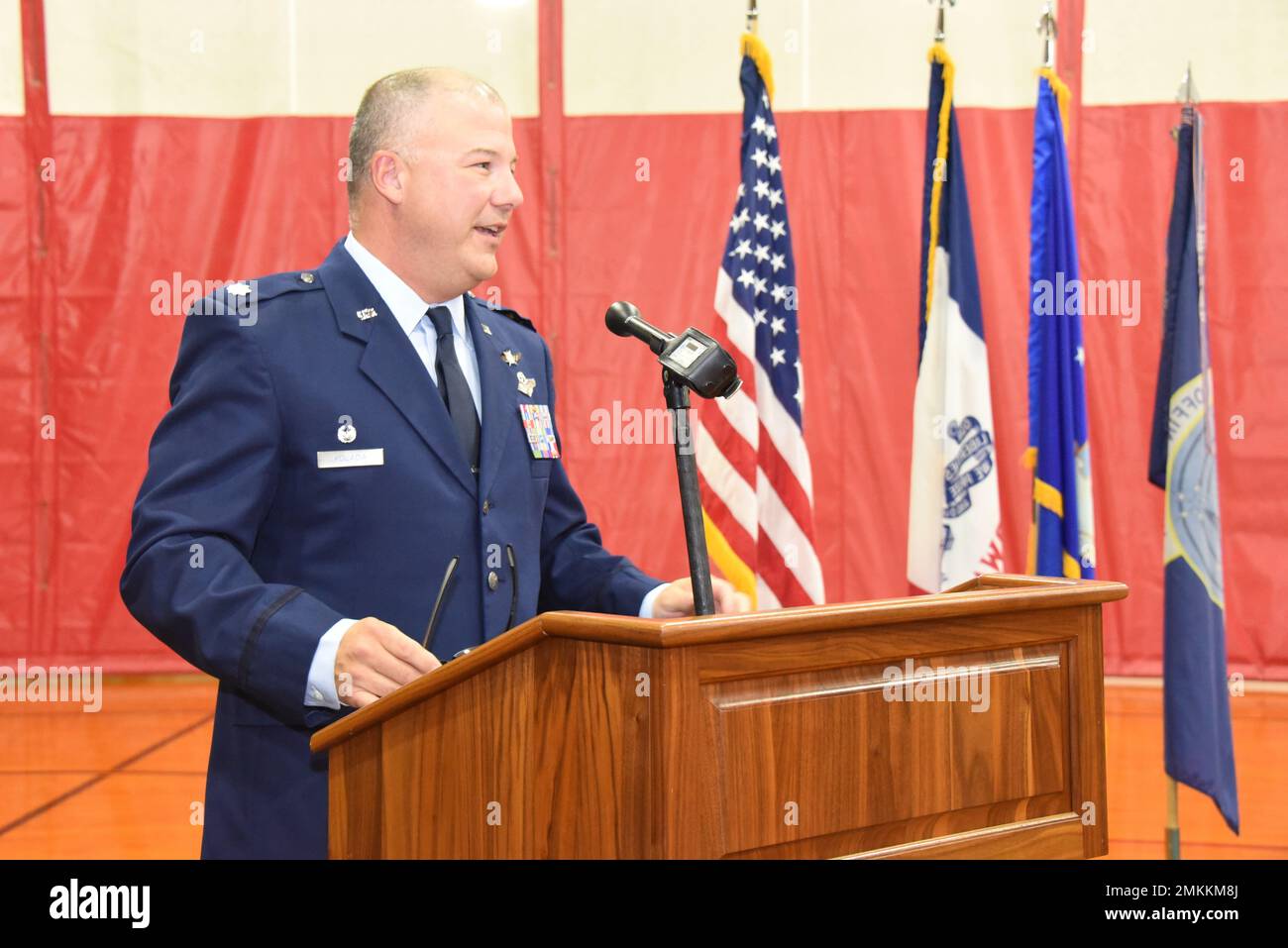 U.S. Air National Guard Lt. Col. Jason Kolacia, 133rd Test Squadron ...