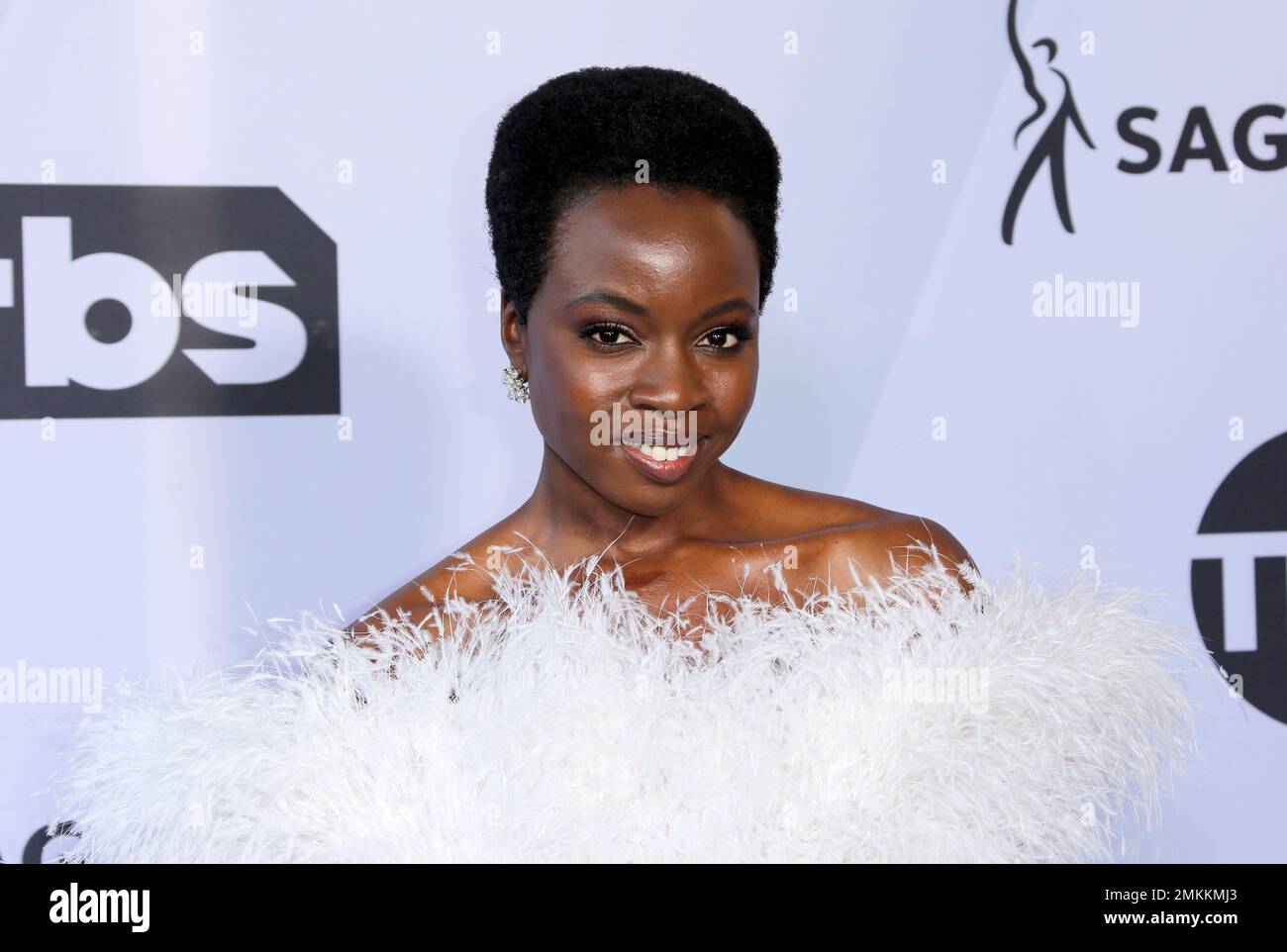 Danai Gurira arrives at the 25th annual Screen Actors Guild Awards at ...