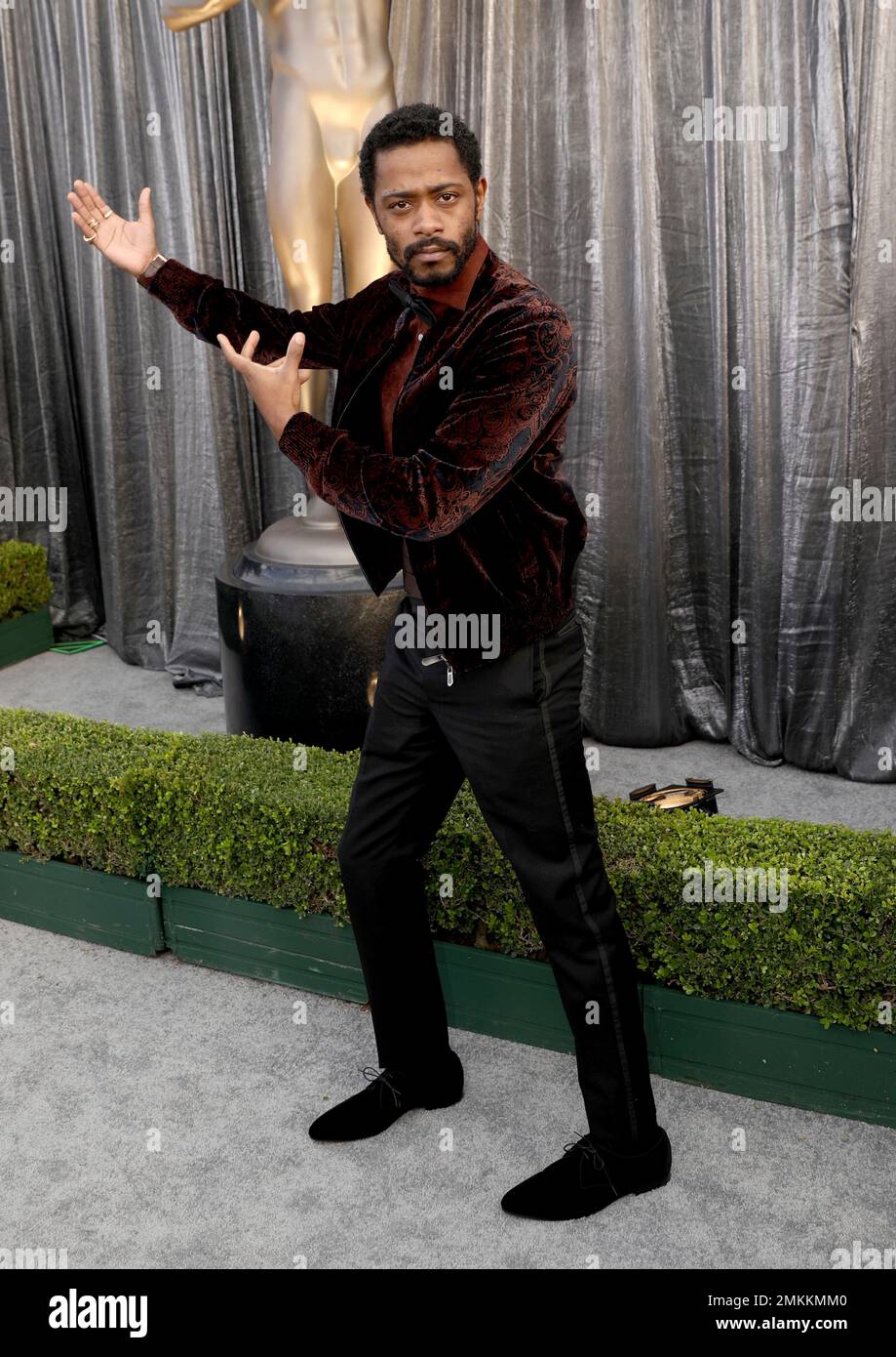 Lakeith Stanfield arrives at the 25th annual Screen Actors Guild Awards ...