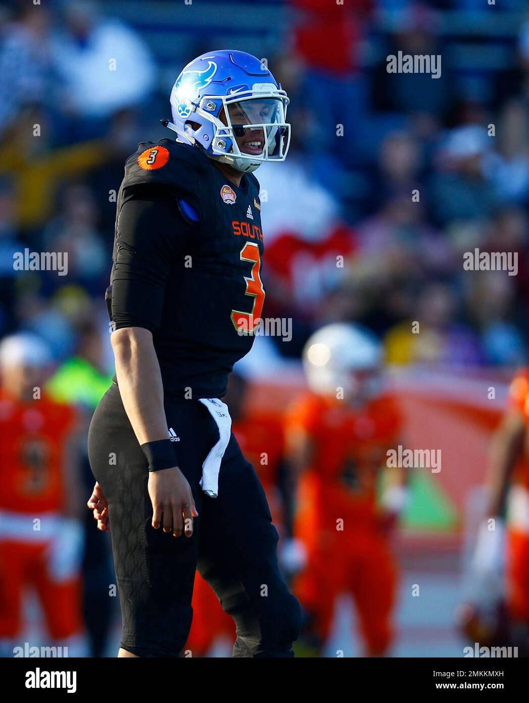South quarterback Tyree Jackson of Buffalo (3) during the second half ...