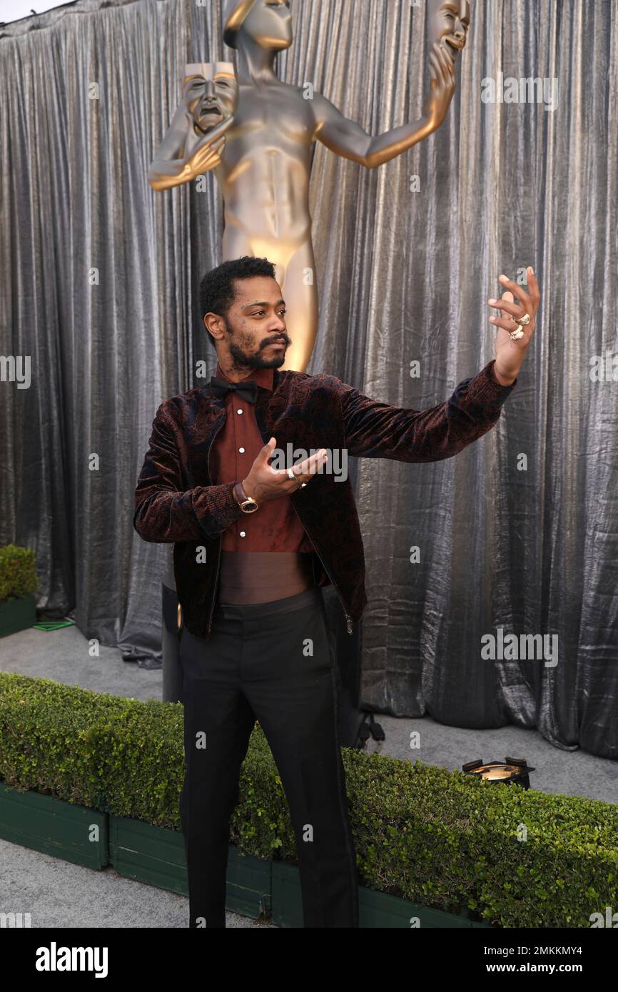 Lakeith Stanfield arrives at the 25th annual Screen Actors Guild Awards ...