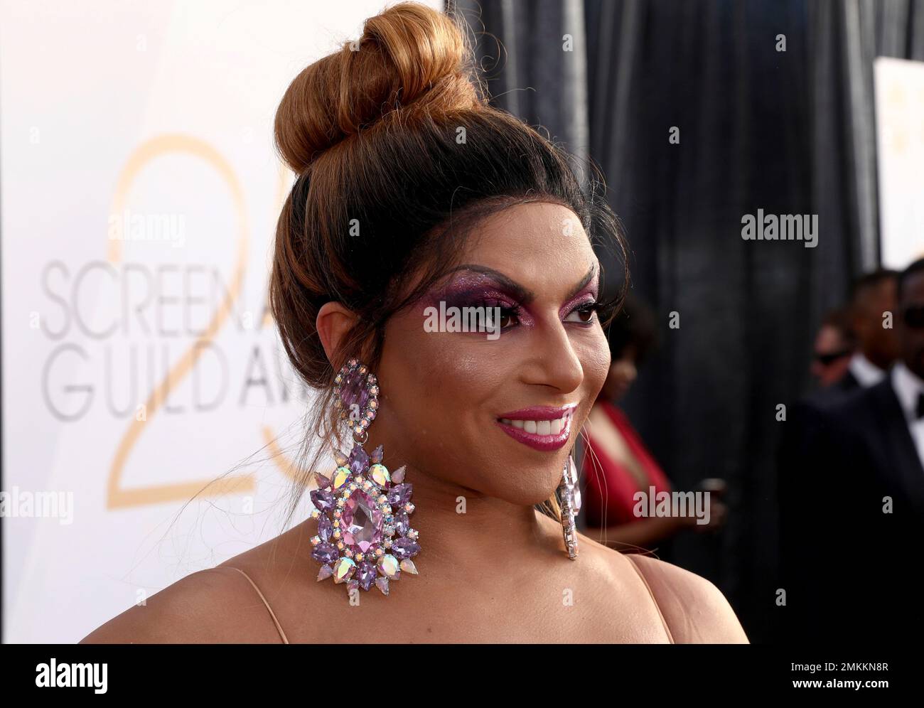 Shangela arrives at the 25th annual Screen Actors Guild Awards at the ...