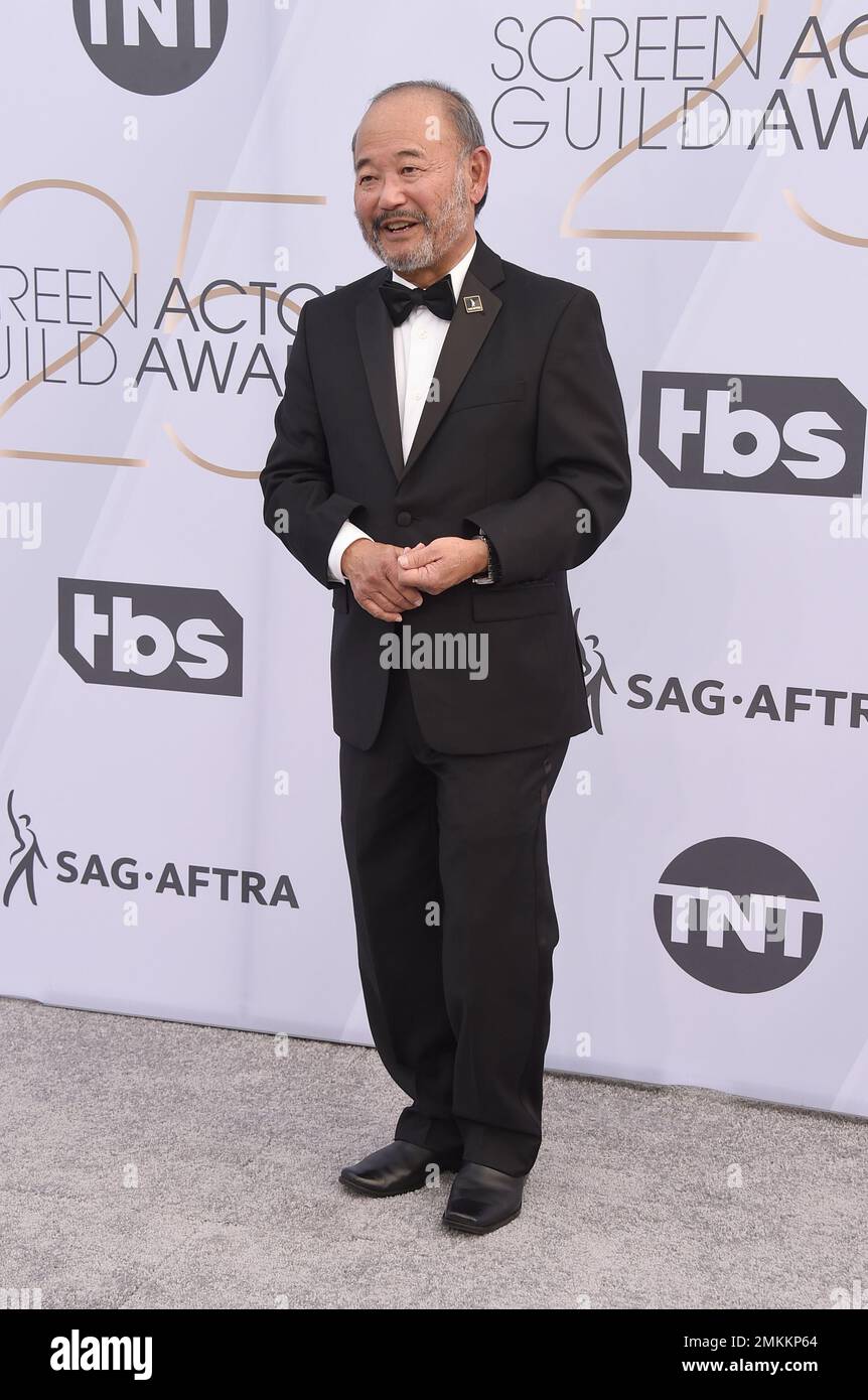 Clyde Kusatsu arrives at the 25th annual Screen Actors Guild Awards at ...