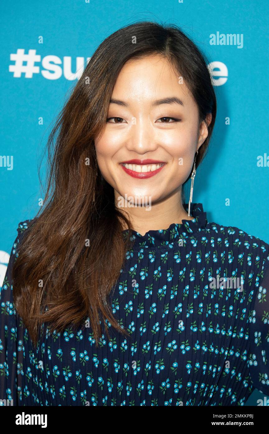 Andrea Bang poses at the premiere of "Luce" during the 2019 Sundance ...