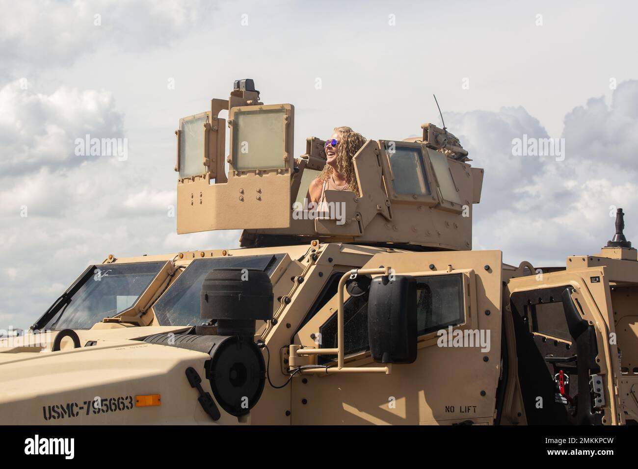 Sandy Jaranyi explores a Joint Light Tactical Vehicle static display ...