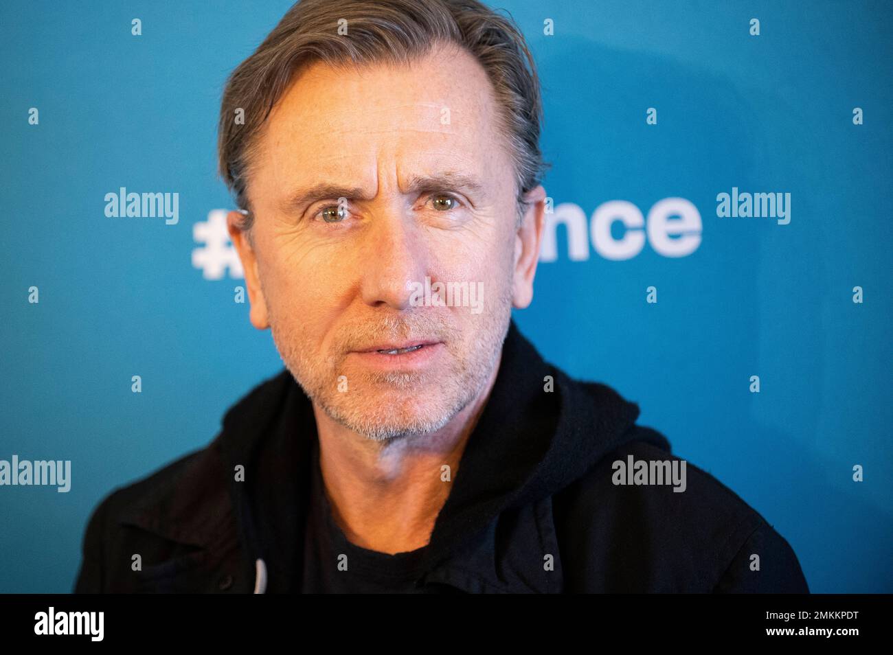 Actor Tim Roth poses at the premiere of "Luce" during the 2019 Sundance ...