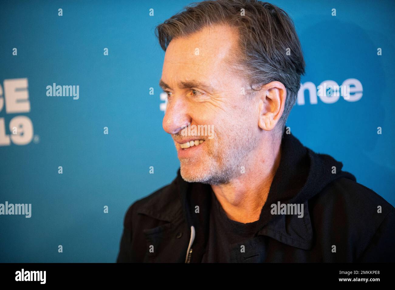 Actor Tim Roth poses at the premiere of "Luce" during the 2019 Sundance ...