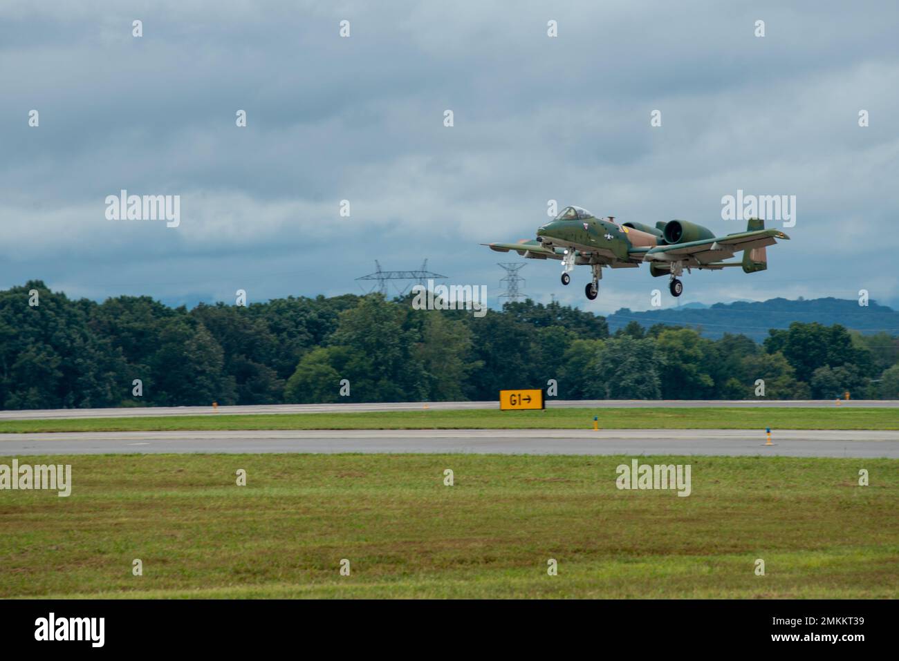 Maj. Haden Fullam, the A-10 Demonstration Team pilot, performs ...