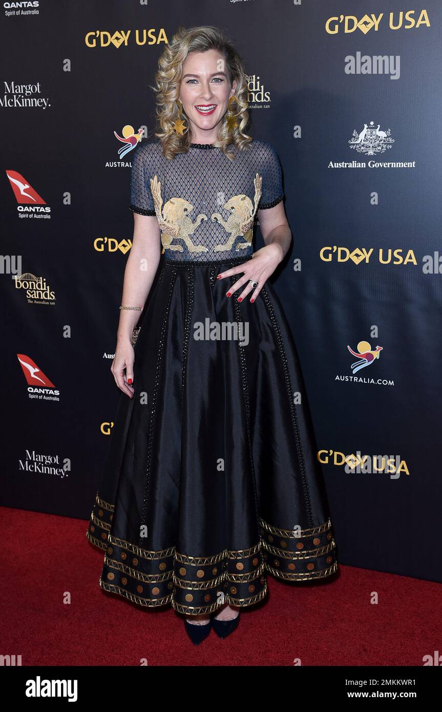 Carly Vidal Wallace attends the 2019 G'Day USA Los Angeles Gala at ...