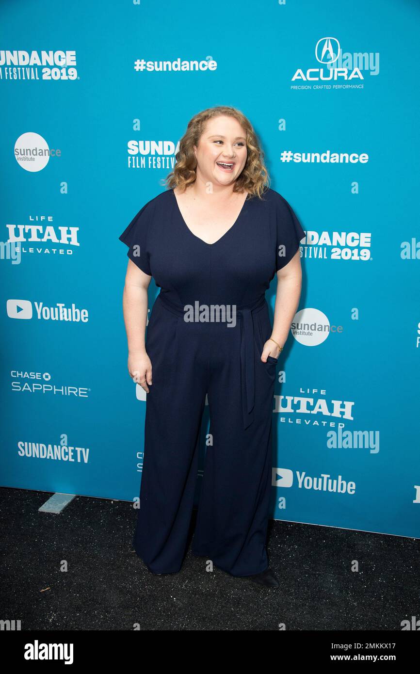 Actress Danielle Macdonald poses at the premiere of "Paradise Hills ...