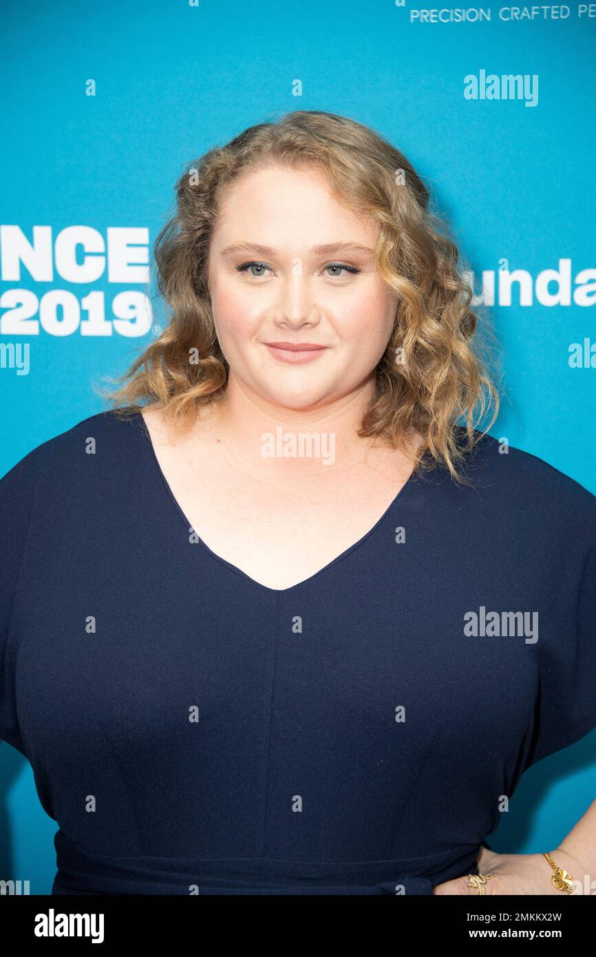 Actress Danielle Macdonald poses at the premiere of "Paradise Hills ...