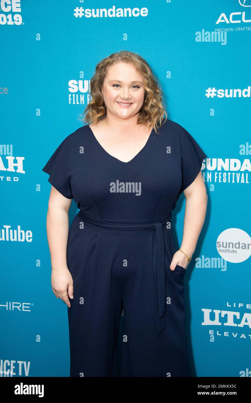 Actress Danielle Macdonald poses at the premiere of "Paradise Hills ...