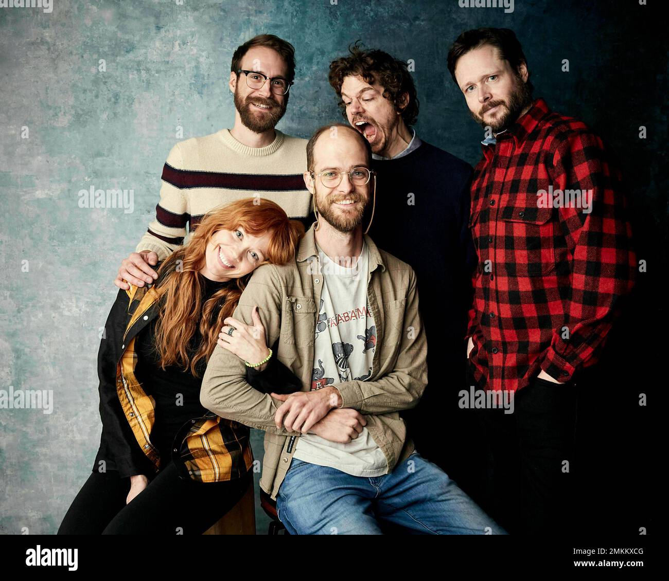 Virginia Newcomb, from left, writer Billy Chew, director Daniel ...