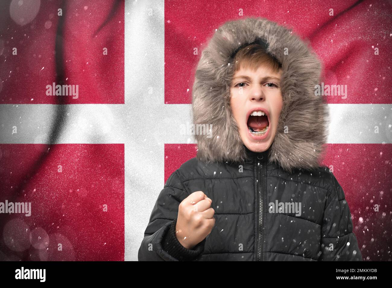Gas crisis in Denmark, Cold winter and high gas tariffs, children's ...