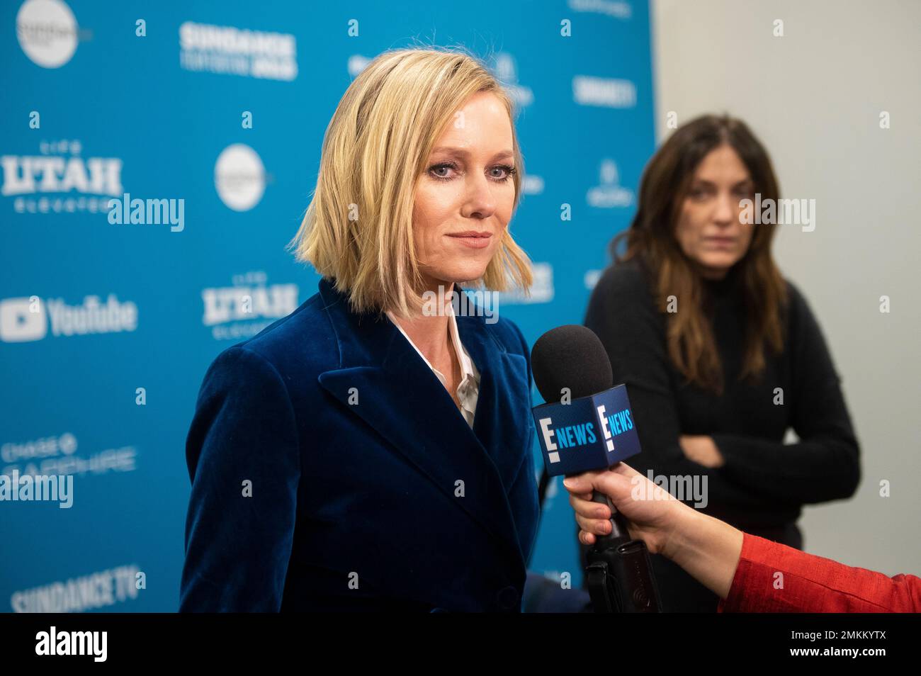 Actress Naomi Watts poses at the premiere of "The Wolf Hour" during the ...