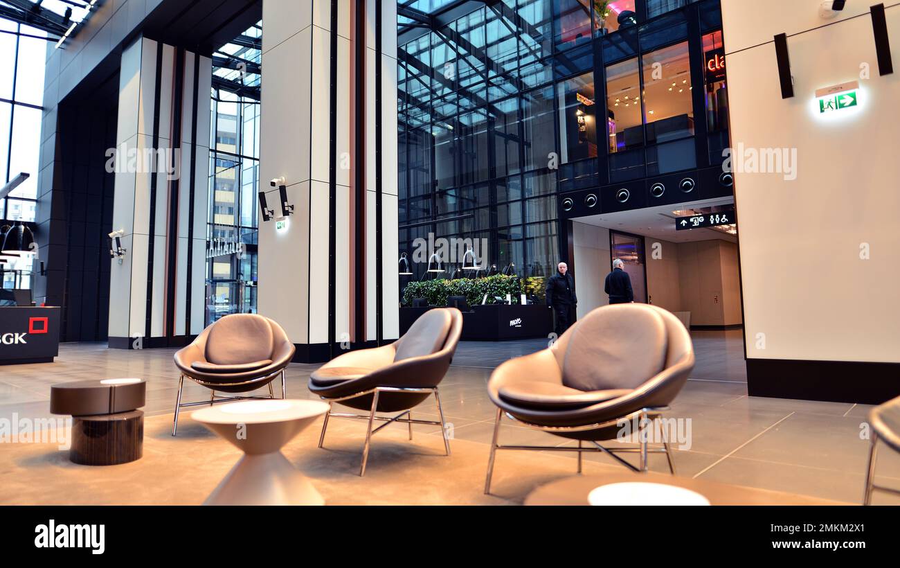 Warsaw, Poland. 1 December 2022. The interior of the Cambridge ...