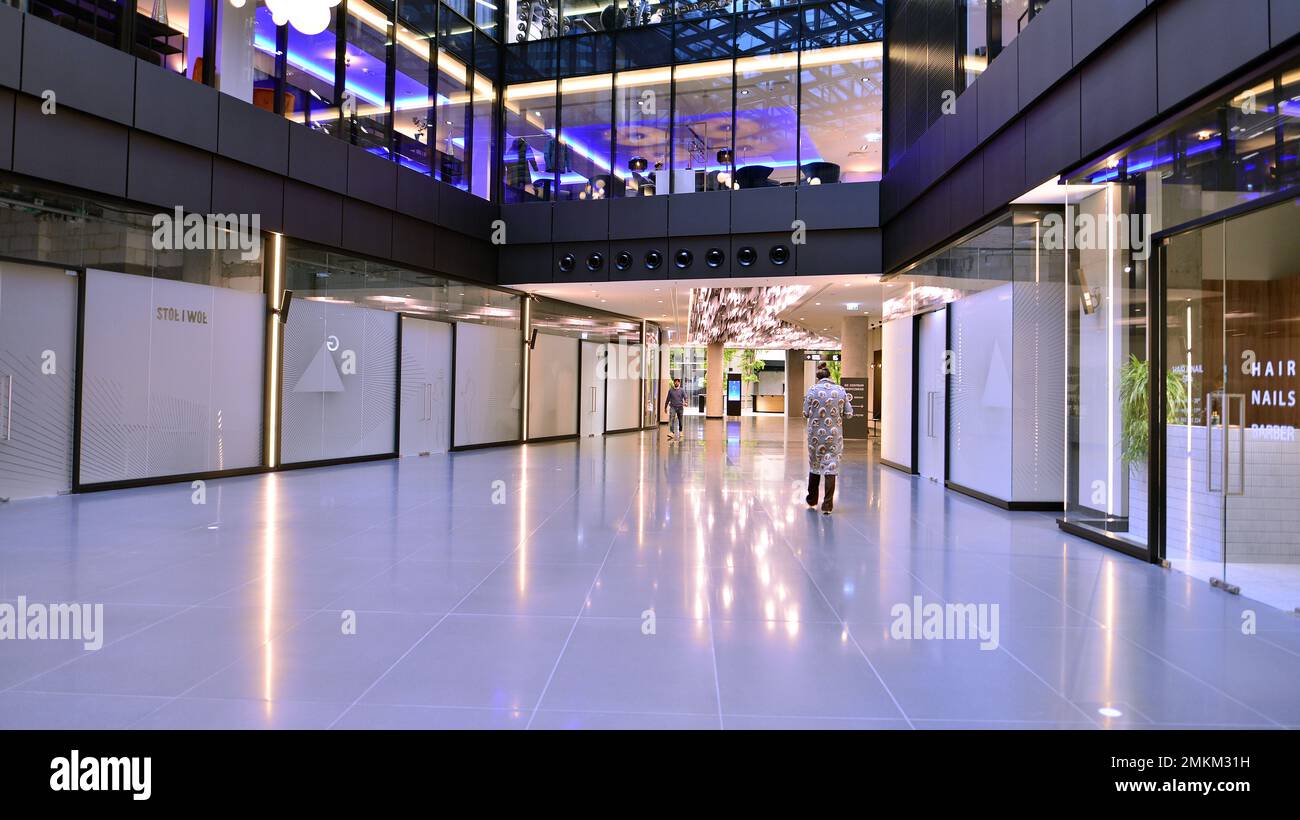 Warsaw, Poland. 1 December 2022. The interior of the Cambridge ...