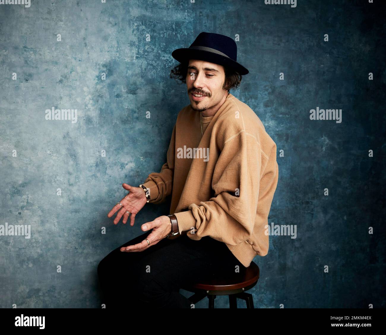Octavio Pizano poses for a portrait to promote the film "Ms. Purple" at ...