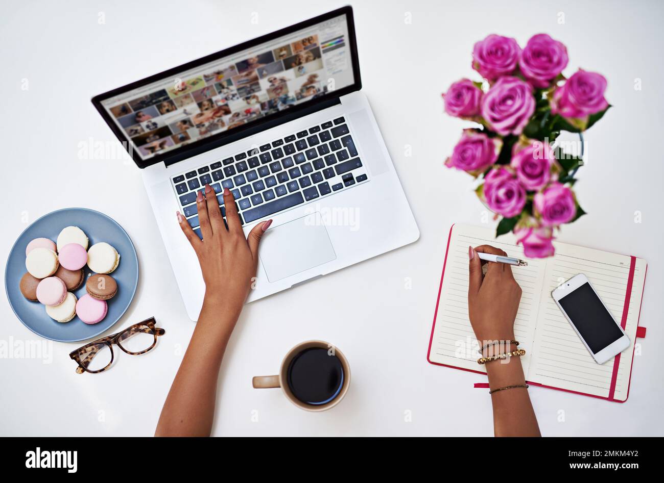 Professional with laptop hi-res stock photography and images - Alamy