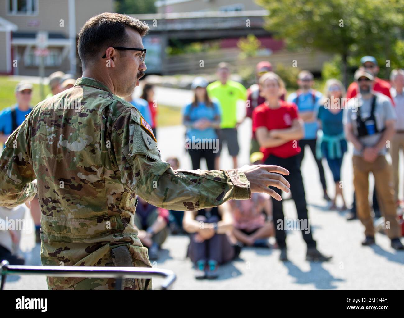 Sgt. 1st Class Aaron DeAngelis, an instructor with the 169th Aviation ...
