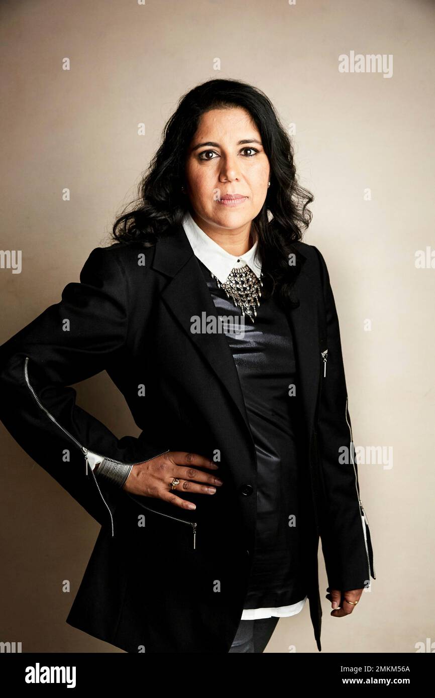 Director Nisha Ganatra poses for a portrait to promote the film "Late ...
