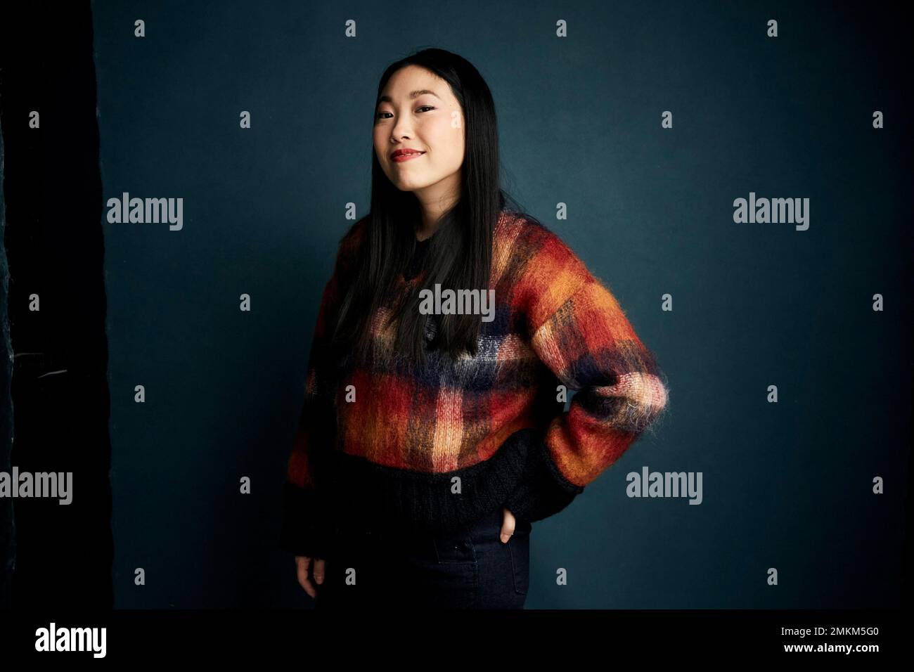Awkwafina poses for a portrait to promote the film "The Farewell" at ...