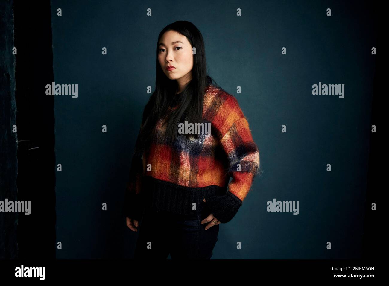 Awkwafina poses for a portrait to promote the film "The Farewell" at ...