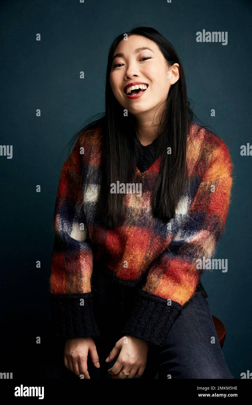 Awkwafina poses for a portrait to promote the film "The Farewell" at ...
