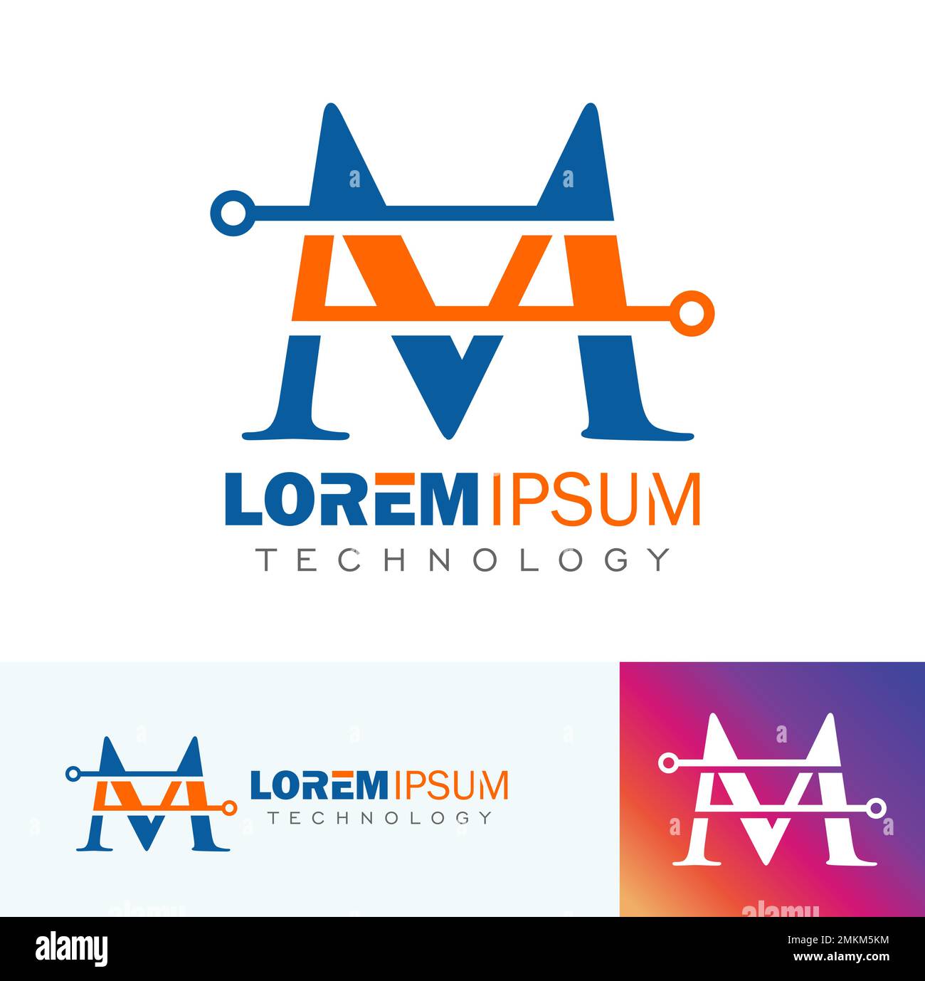 Company monogram vector Stock Vector Images - Alamy