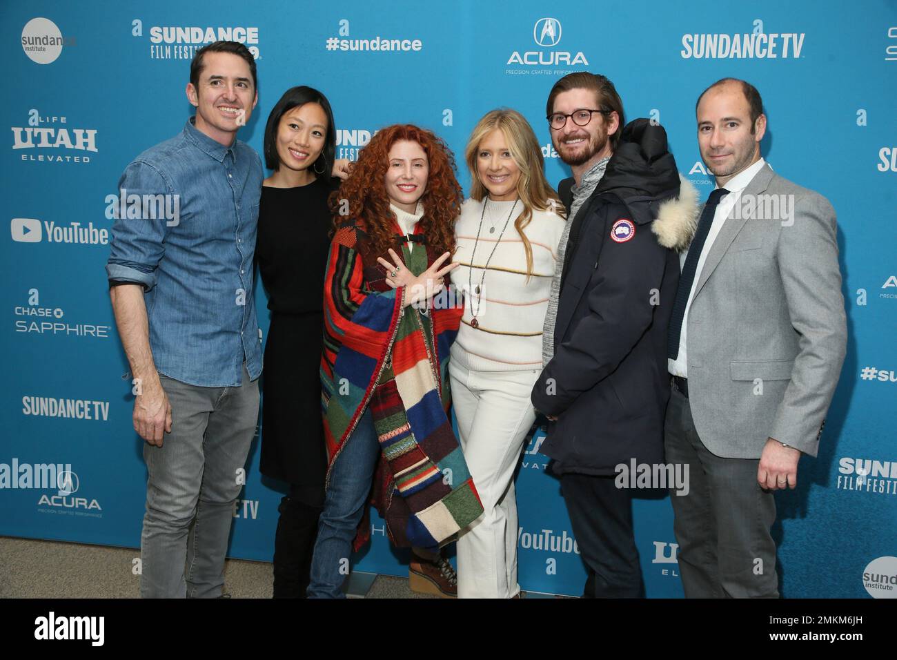 Producers from left to right, Brian Kavanaugh-Jones, Anita Gou ...