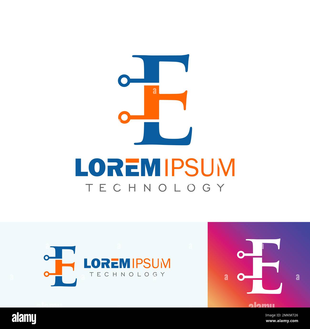 E logo vector vectors hi-res stock photography and images - Alamy