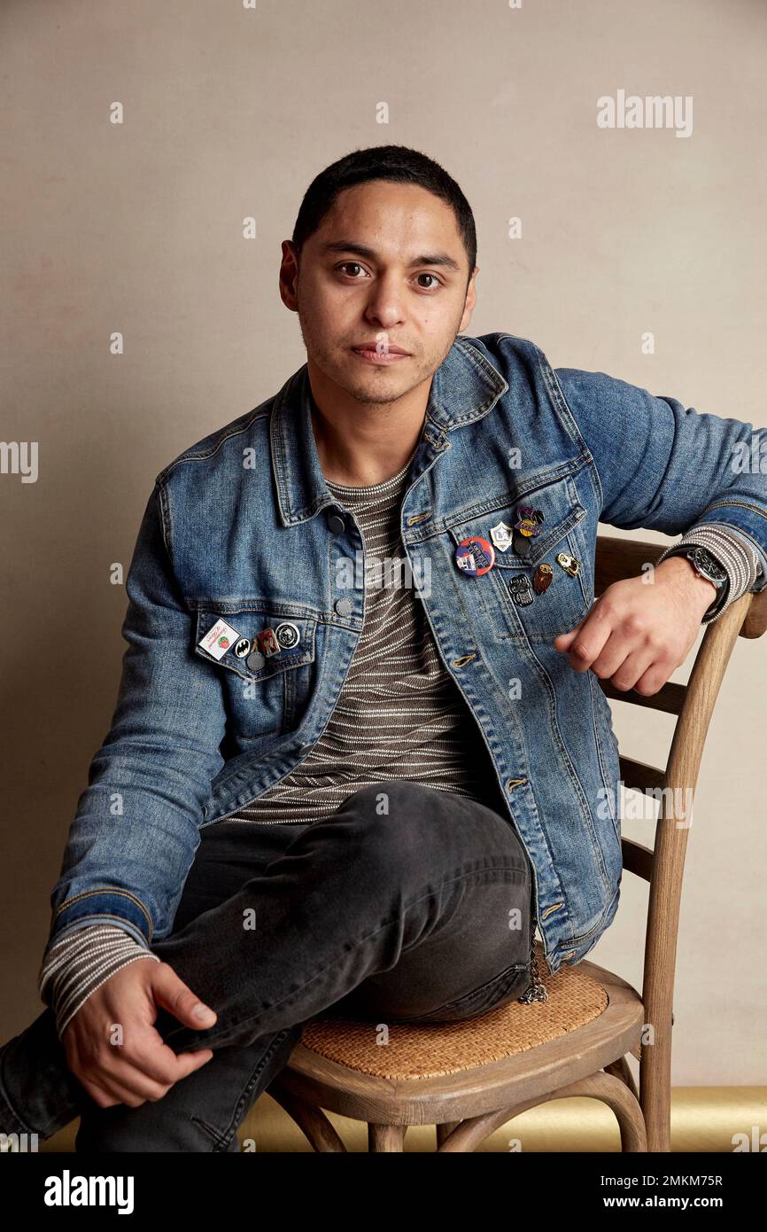 Maynor Alvarado poses for a portrait to promote the film "The ...