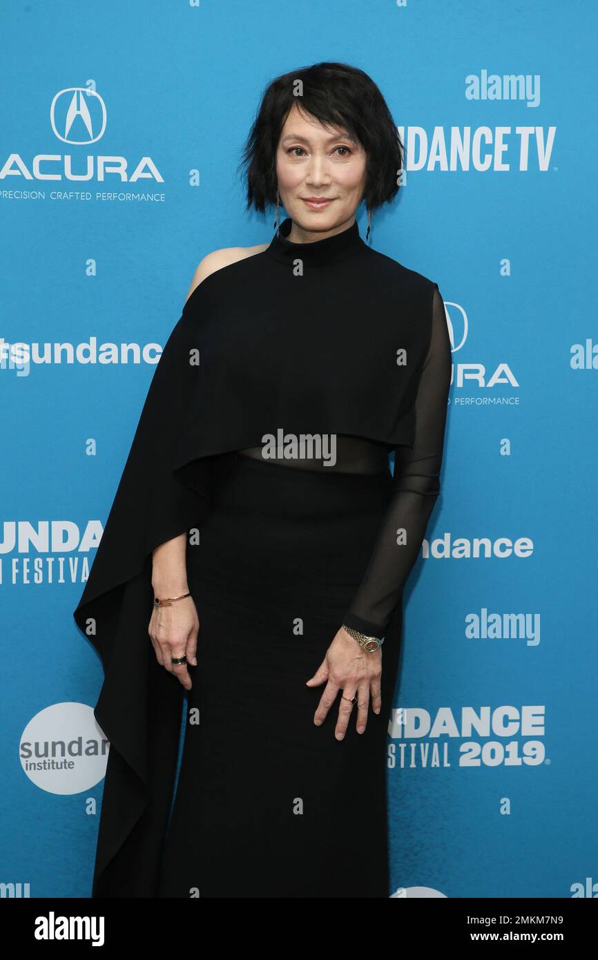 Actress Diana Lin poses at the premiere of "The Farewell" during the ...