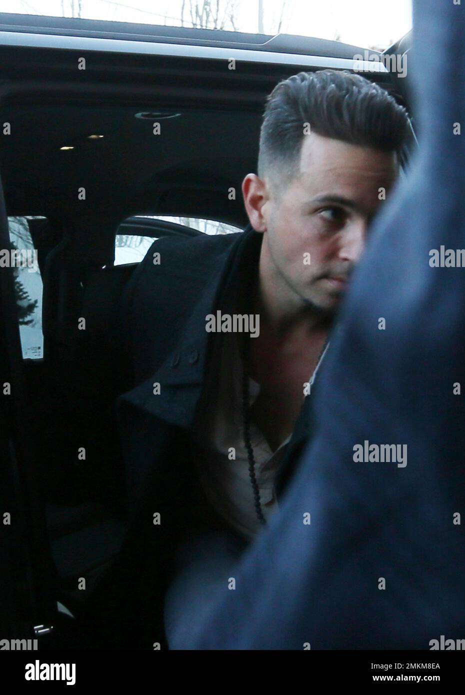 Wade Robinson enters the back of the Egyptian Theatre before the ...