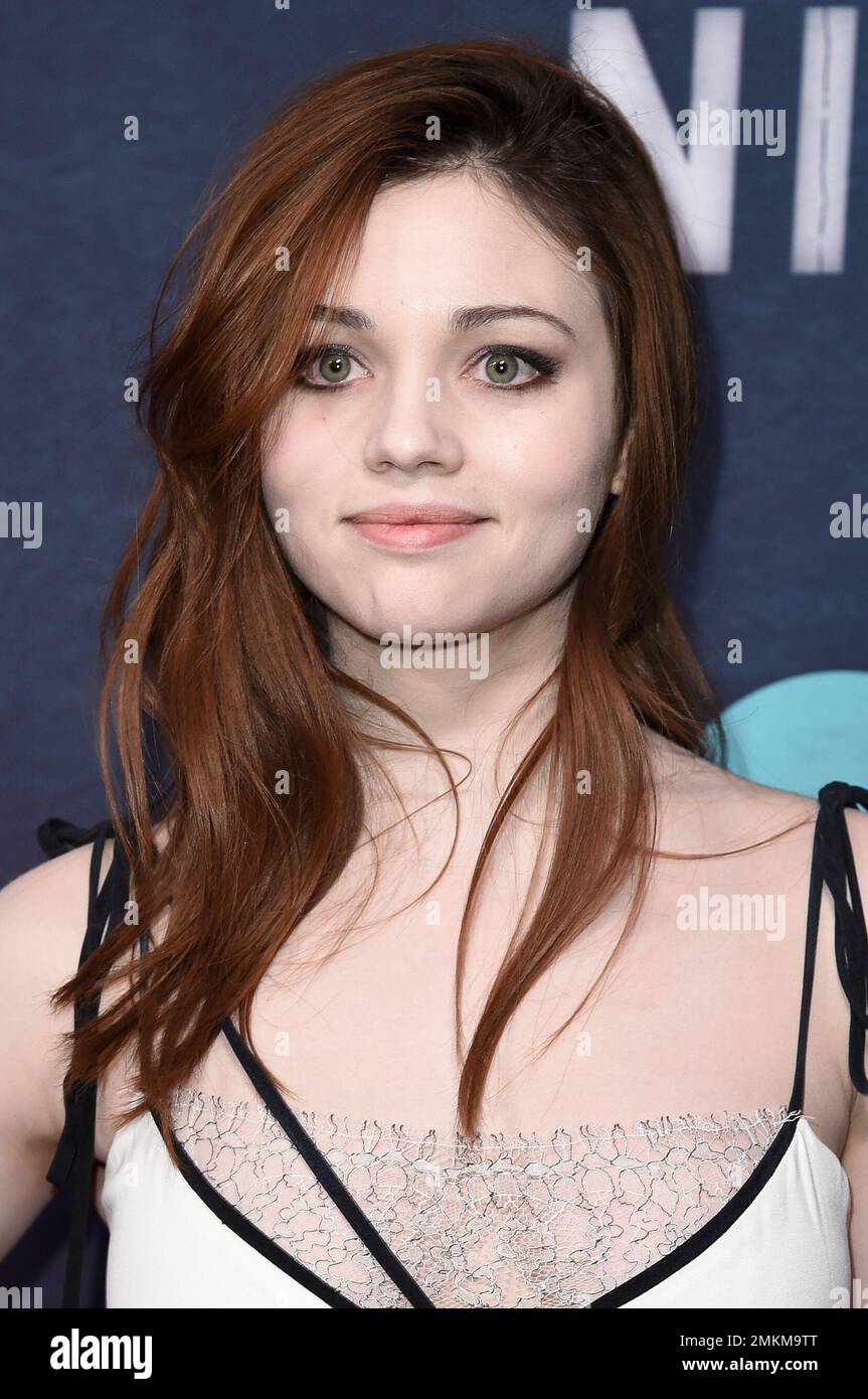 India Eisley attends the LA premiere of "I Am the Night" at Harmony ...