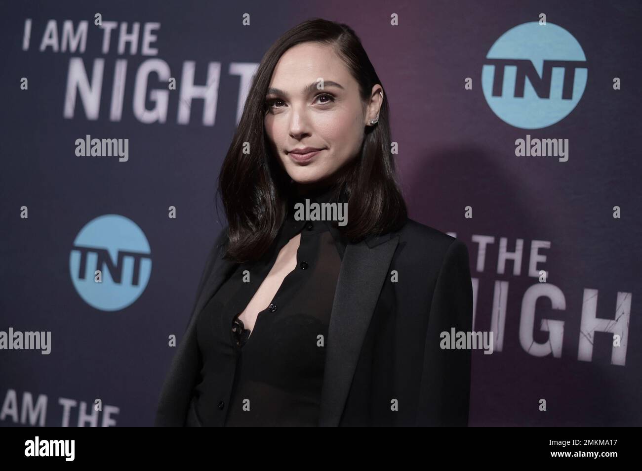 Gal Gadot attends the LA premiere of "I Am the Night" at Harmony Gold ...