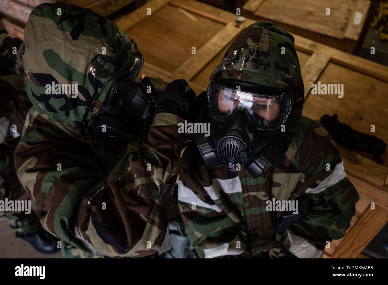 Airmen assigned to the 32nd Aerial Port Squadron ensure their Mission ...