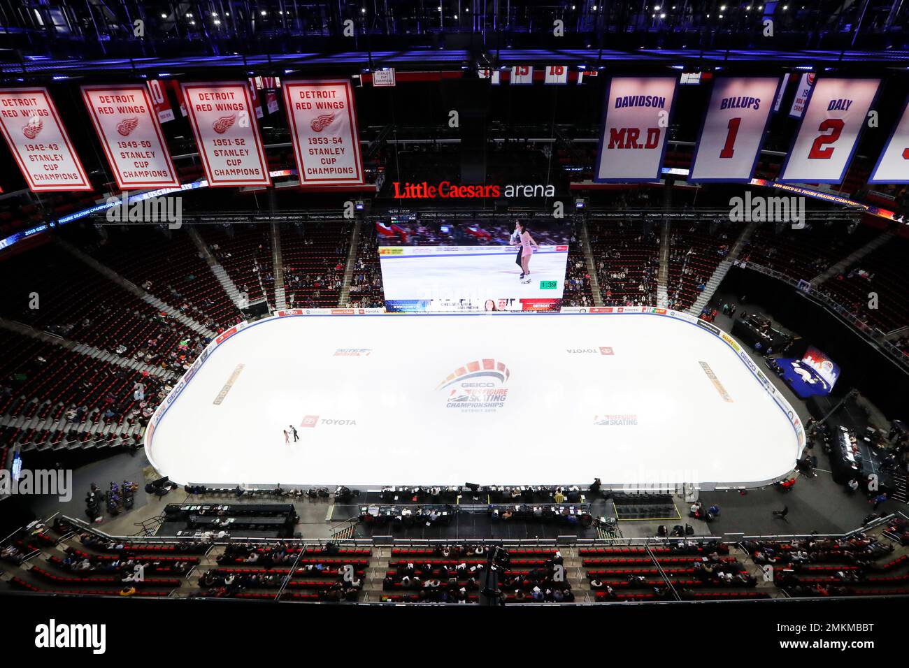 Chelsea Liu and Ian Meyh perform their pairs short program at the U.S ...