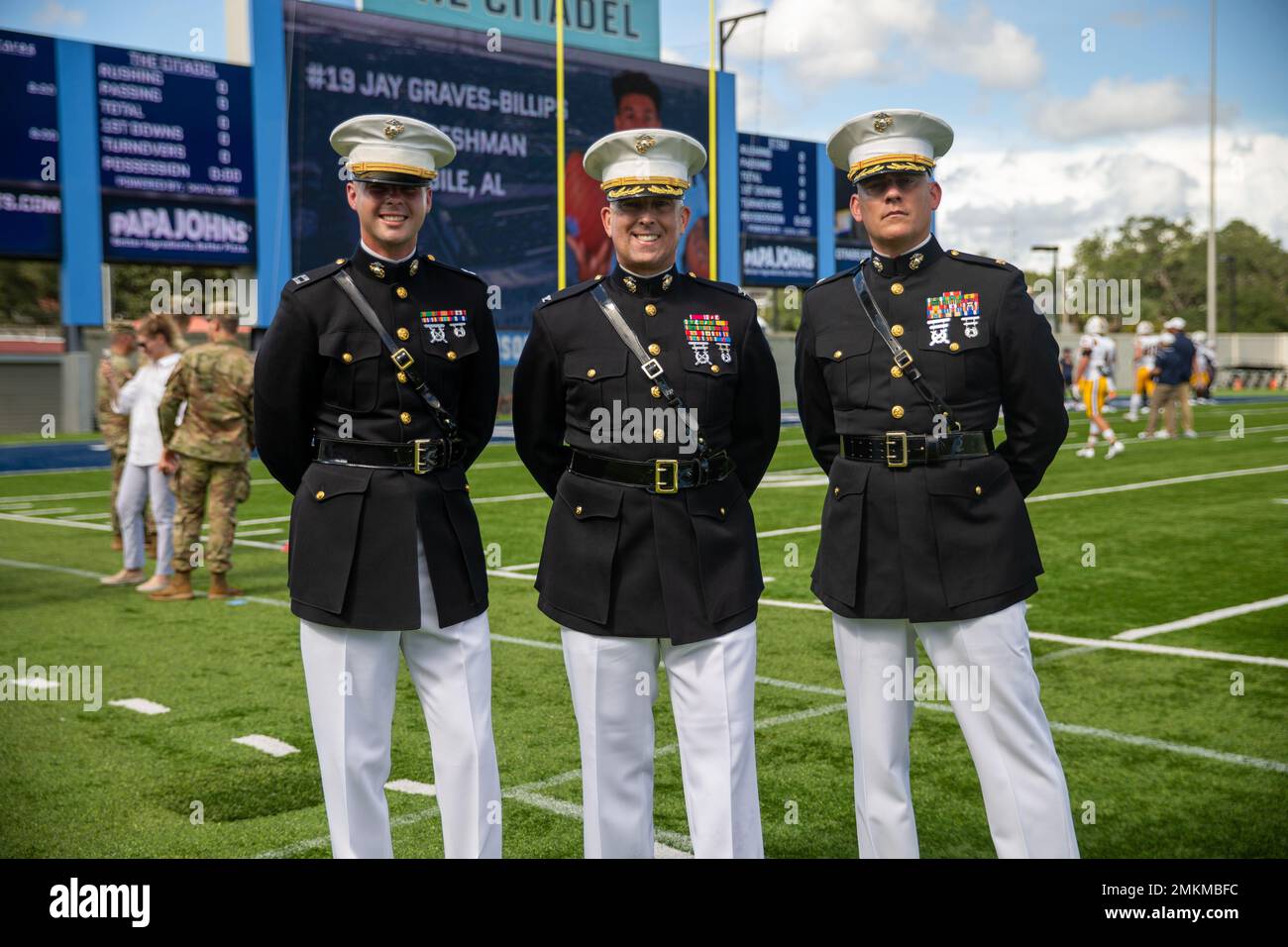 U.S. Marine Corps Capt. Daniel P. Vaulman, an officer selection officer ...