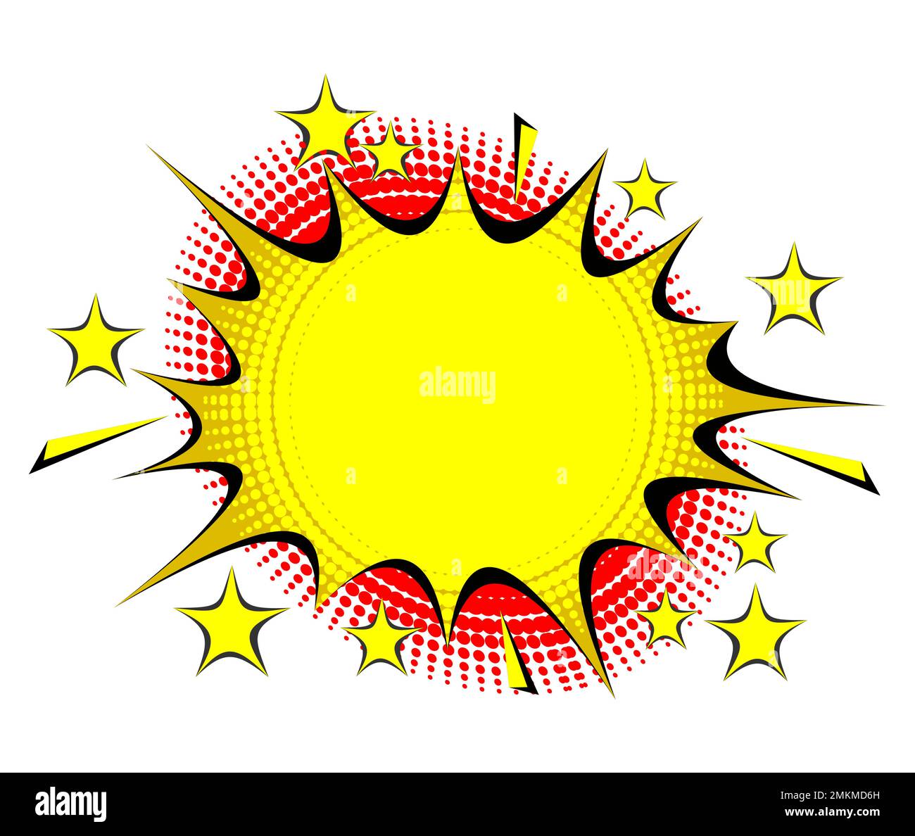 Comic Background Vector